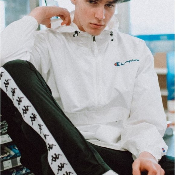 Champion | Jackets & Coats | Champion Mens Packable Hooded Jacket ...